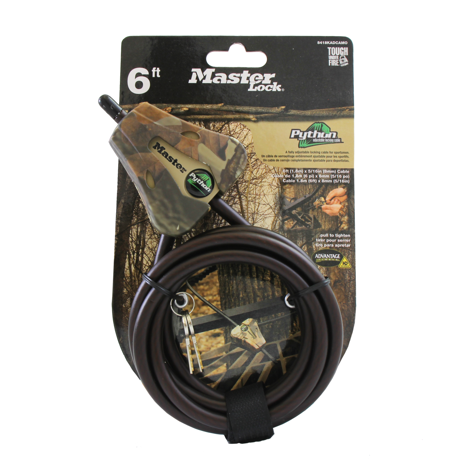 Cable con candado para Cámara Master Lock – Aveoptica